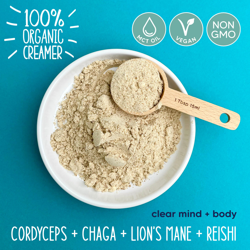 Superfood Plant-Based Creamer With Adaptogenic Mushrooms – Munki Food